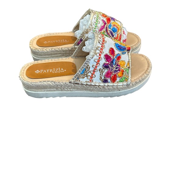 Patrizia | Shoes | Womens Patrizia By Spring Step Embroidered Sandals ...